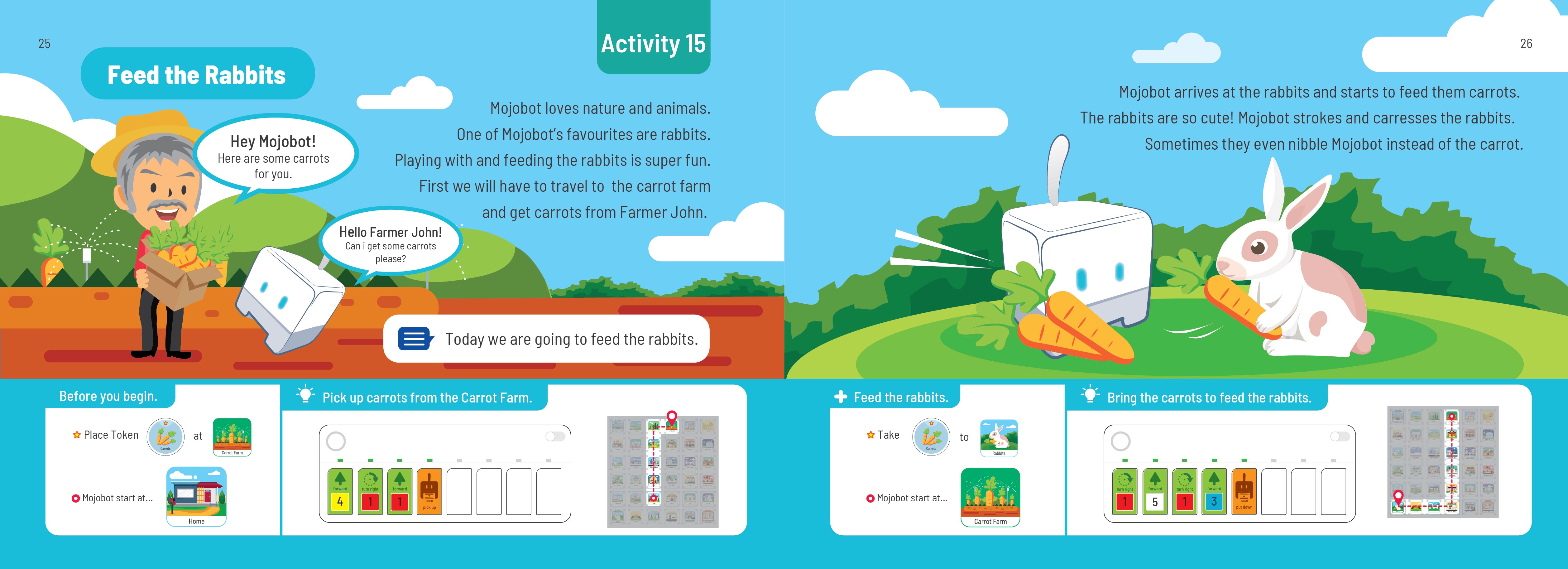 Mojobot - Tangible Coding Robot and Board Game